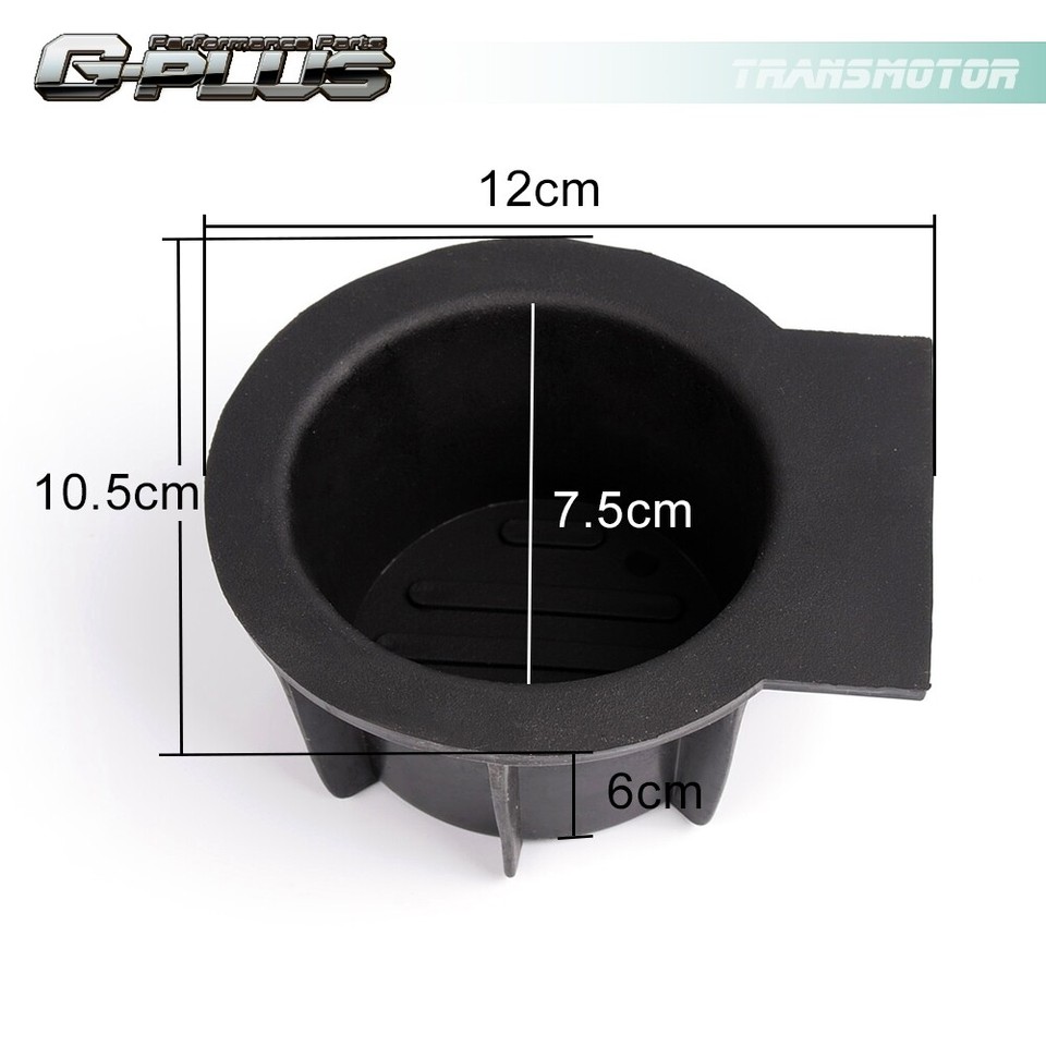 Set Center Console Cup Holder Rubber Inserts Fit For 04-14 Ford F150 F ...