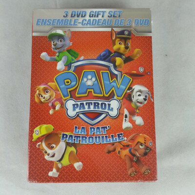 PAW Patrol 3 DVD Gift Box Set Childrens TV, Puppies NEW | eBay