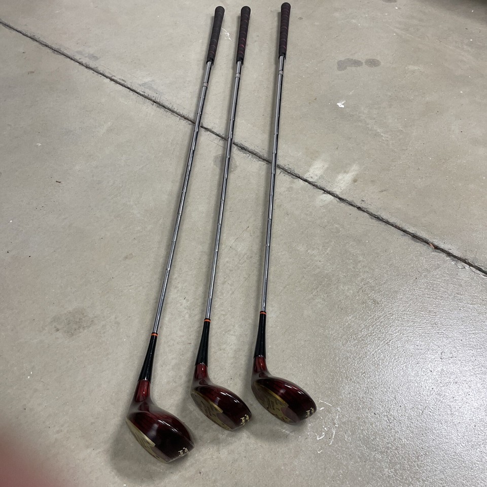 Vintage WILSON Strata-Bloc Clima-Gard Woods 1,3,4 Sam Snead Champ Golf ...