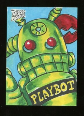 2020 Topps Mars Attacks Wacky Packages Series 4 SKETCH CARD - Chad ...