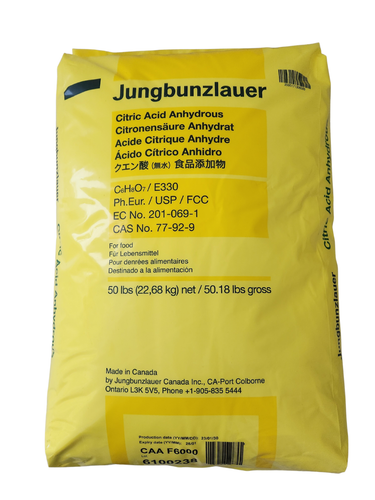 50 lb Bag of Food Grade Citric Acid 100% Pure JBL FCC/USP Fine Granular ...