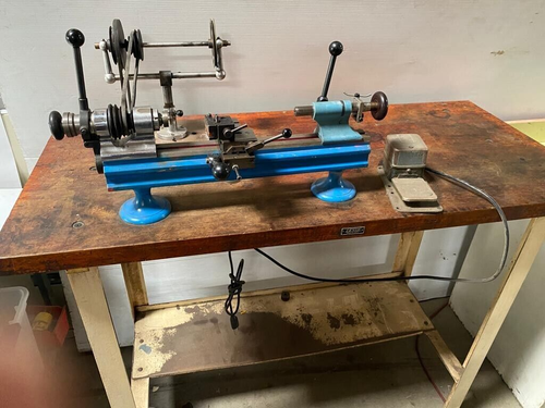 Levin Precision Jewelers Watchmaker Clockmakers Lathe Variable Speed ...