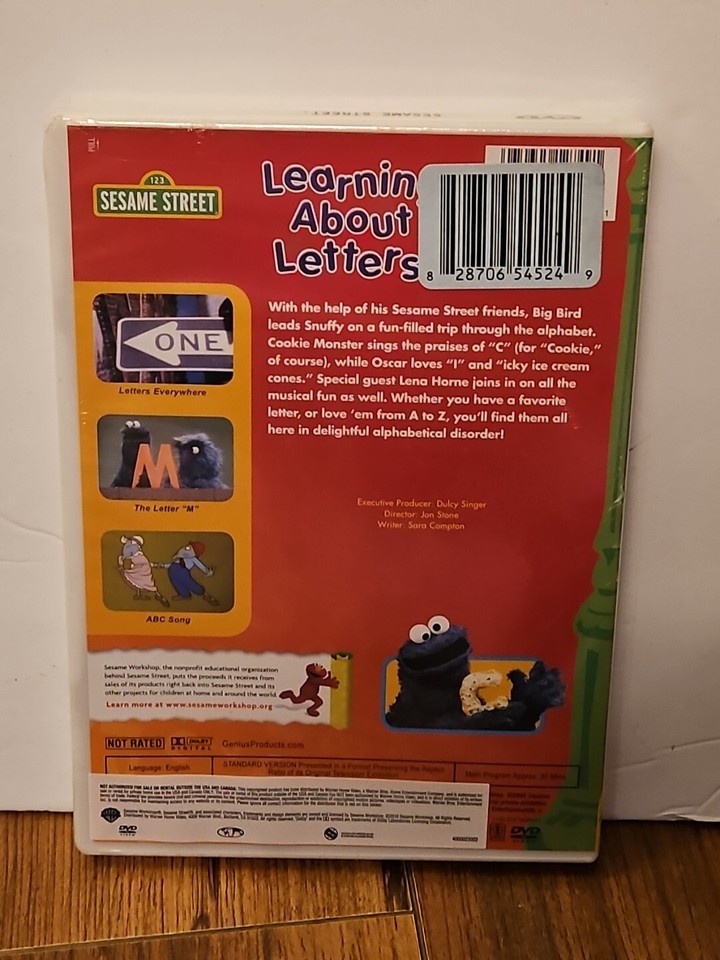 Sesame Street: Learning about Letters (DVD) 74645127491| eBay