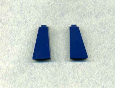 LEGO-- 4460a- Blau/NavyBlue-Dachstein-Schrägstein--Slope 75°--2 x 1 x 3 ...