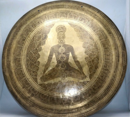 70 cm Large Gong bell - handmade in Nepal - home and living - Prayers ...