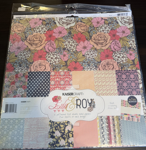 Kaisercraft Kaiser Lulu and Roy Scrapbook Paper Cardstock pack card ...
