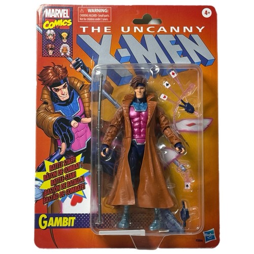 Hasbro Marvel Legends Uncanny X-Men GAMBIT RETRO CARD Jim Lee Target ...
