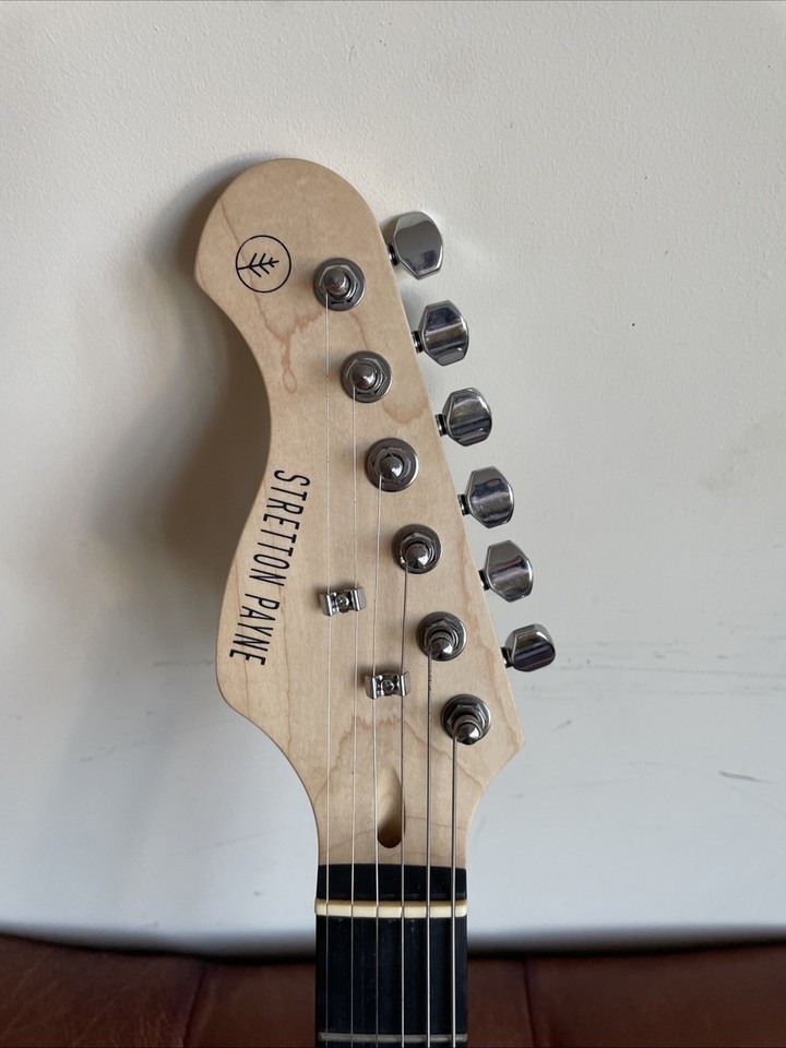 LEFT HANDED Stretton Payne Electric Guitar Strat Style Left Hand ...