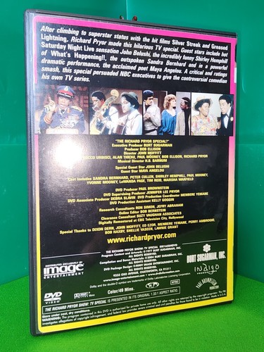 CIB w/ Insert - The Richard Pryor Show: TV Special (DVD, 1977) CBS ...