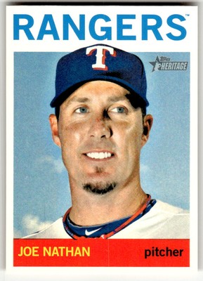 2013 Topps Heritage #238 Joe Nathan Texas Rangers Baseball | eBay