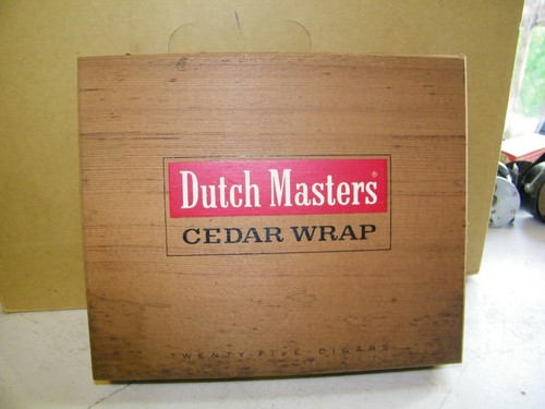 Vintage Dutch Masters Cedar Wrap Wooden Cigar Box, HINGED + CLASP | eBay