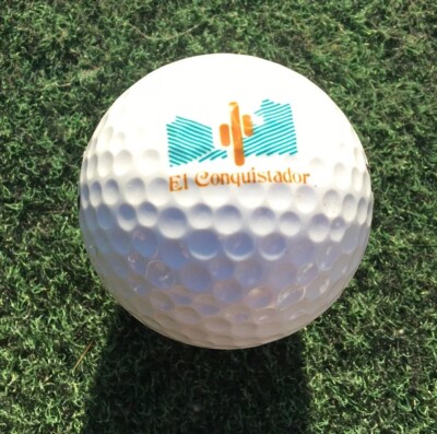 El Conquistador logo golf ball (Tucson, Arizona) | eBay
