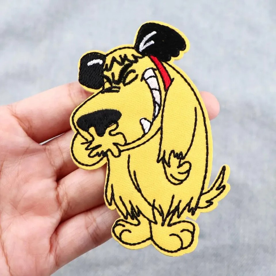 Muttley Dog Dastardly and Muttley Cartoon Character Embroidered Iron On ...