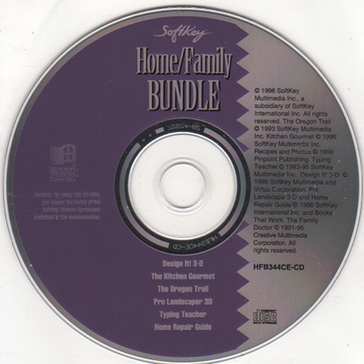 Softkey Home/Family Bundle (6 Titles) CD-ROM for Windows - NEW CD in ...