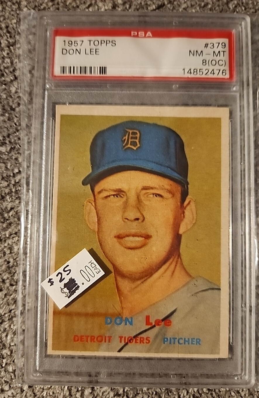 1957 Topps Don Lee PSA 8 | eBay