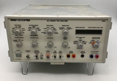 Sencore All Format VCR Analyzer Model VC93 ** AS IS ** | eBay