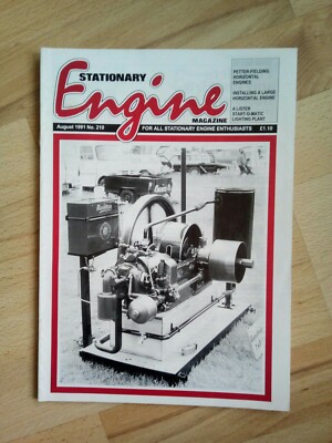 Stationary Engine Magazine - August 1991 - No 210 | eBay UK
