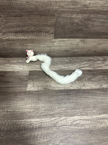 Vintage 80’s Kenner FURREVER FRIENDS Clip’ N Tails White Cat Kitten ...