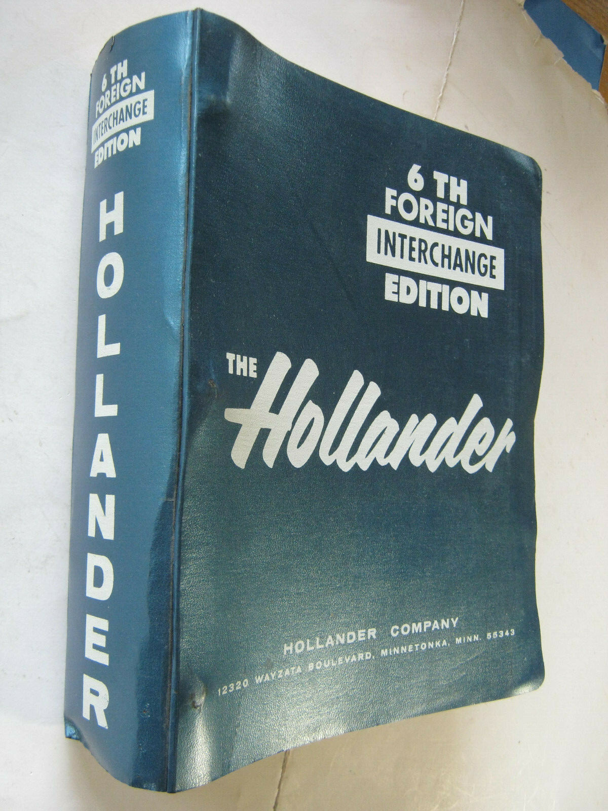 6TH FOREIGH INTERCHANGE ED HOLLANDER 1982 PARTS MANUAL | eBay