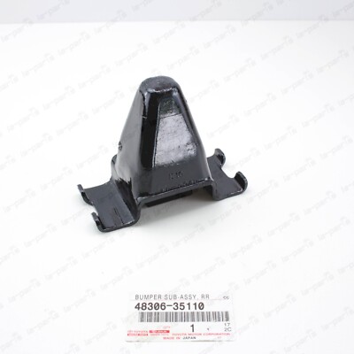 Genuine Toyota Rear Spring Bumper Sub-assy 48306-35110 | 4830635110 ...