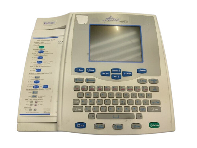 Burdick Atria 6100 ECG/EKG Machine for sale online | eBay