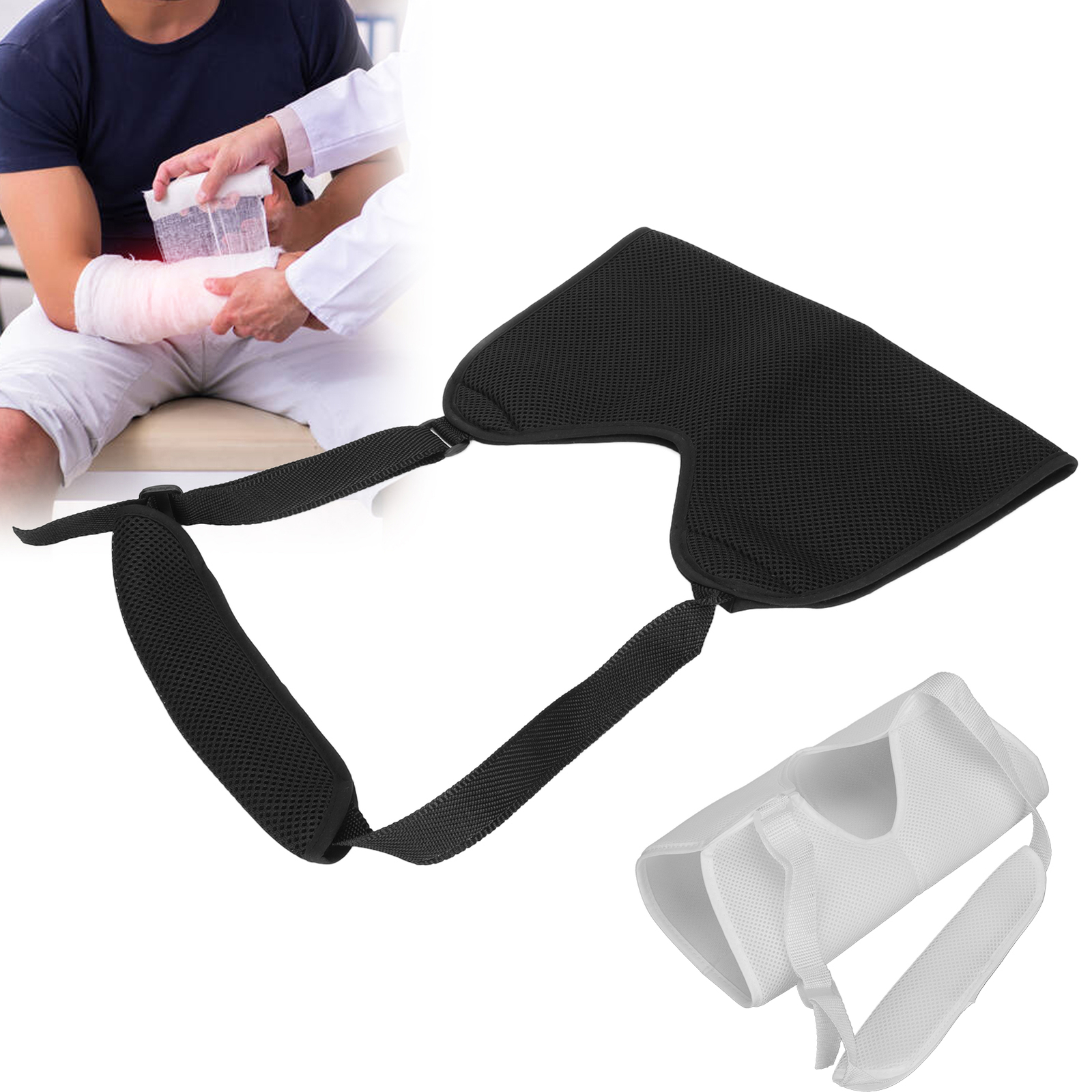 Mesh Shoulder Sling Verstellbare Athable Stable Arm Brace For Wrist Arm ...