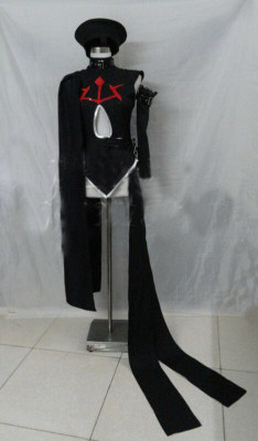 Code Geass: Lelouch of the Rebellion C.C. CC Black Outfit Cosplay ...