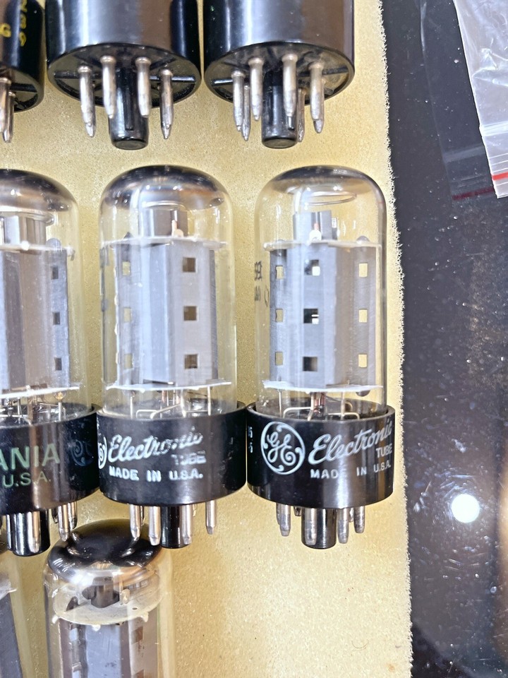 Eico Hammond GE Westinghouse RCA Sylvania CMI Westinghouse 7591 7591A ...