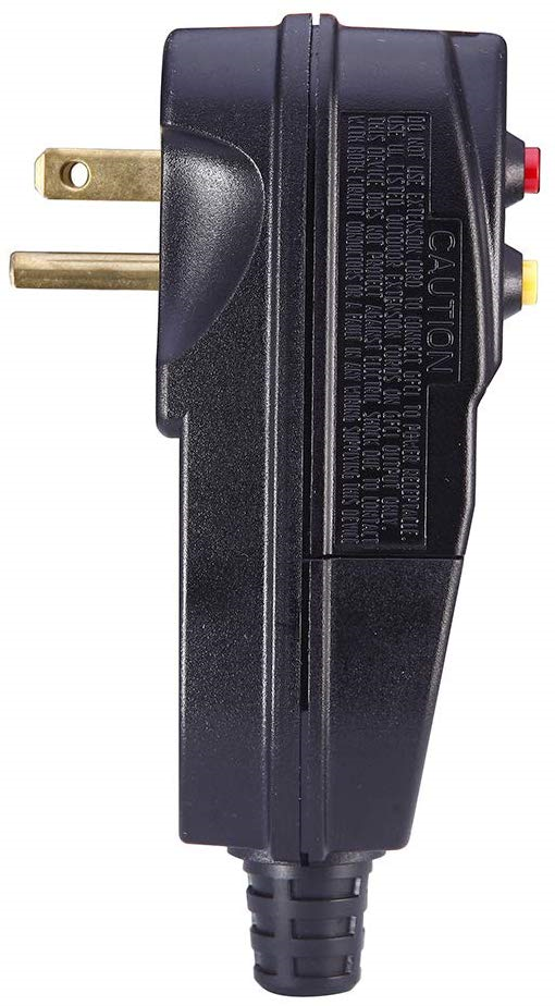 GFCI Replacement Plug for Pressure Washer Pool Pump 15Amp 3 Prong ...