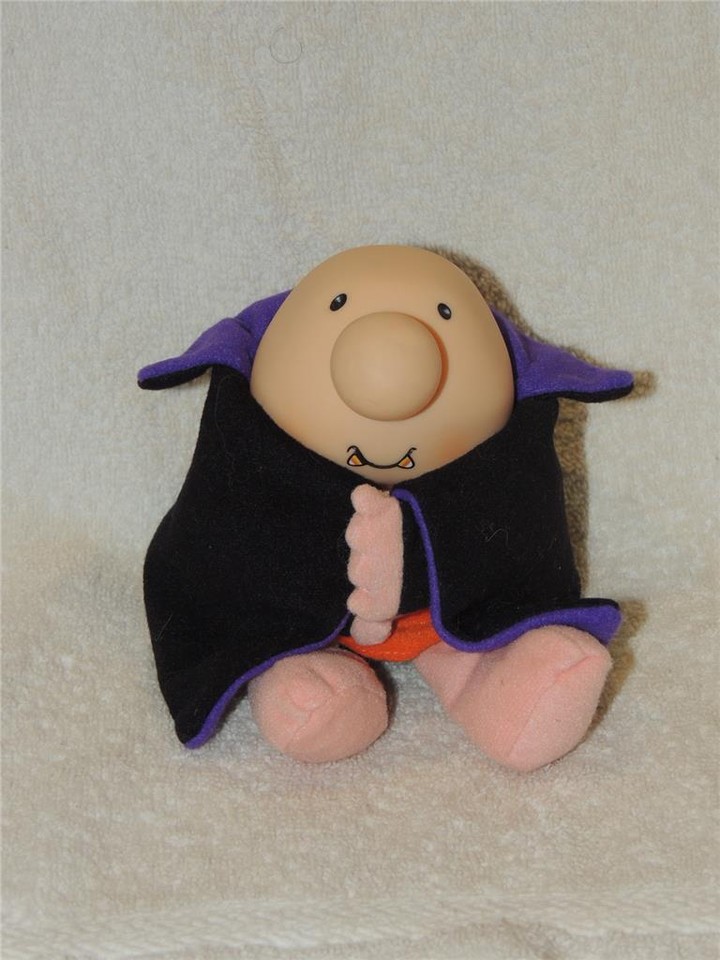 Ziggy Halloween Candy Corn Fangs Vampire Mini Plush Dracula Doll 1993 I ...