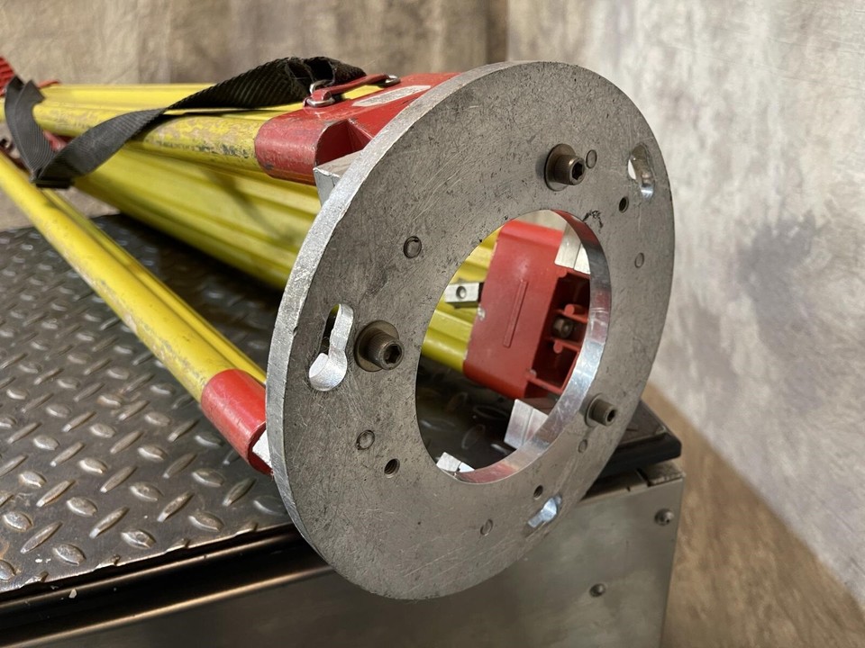 Leica GST120-9 Tripod Telescoping Wooden - Custom Mount Head | eBay