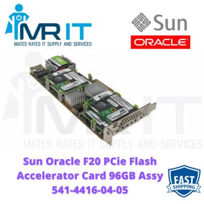 Sun Oracle F20 PCie Flash Accelerator Card 96GB Assy 541-4416-04-05 ...