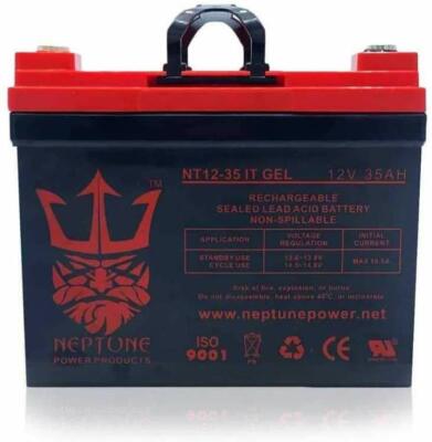 Neptune 12V 35AH GEL U1 Deep Cycle AGM Solar Battery Replaces 33Ah ...
