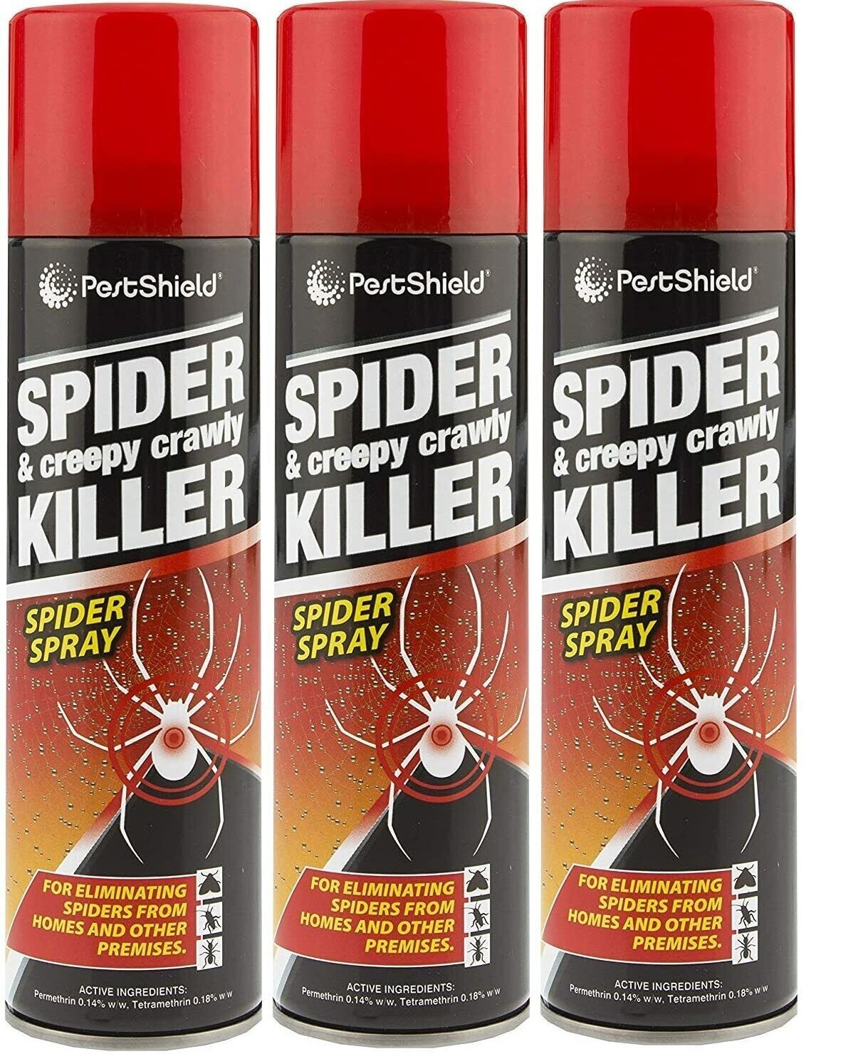 Spider Killer Spray No More Spiders 200ml Ants Woodlice Tick Fleas ...