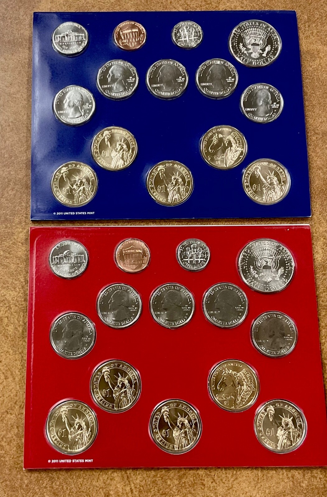 2012 Mint Set Original Sealed Box 28 Uncirculated Coins P and D | eBay