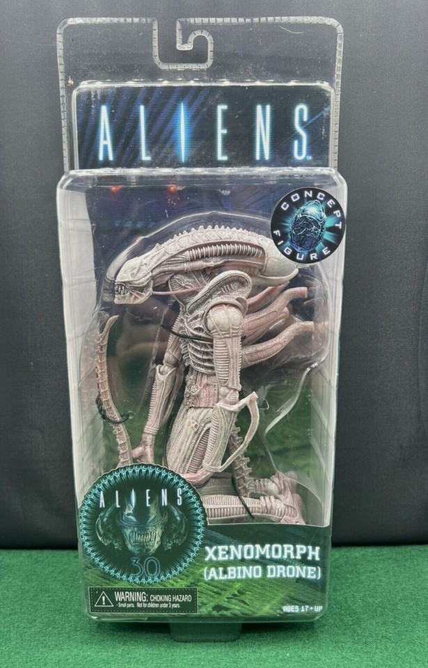 NECA Aliens 7" Scale Series 9 Xenomorph ALBINO Drone Action Figure ...