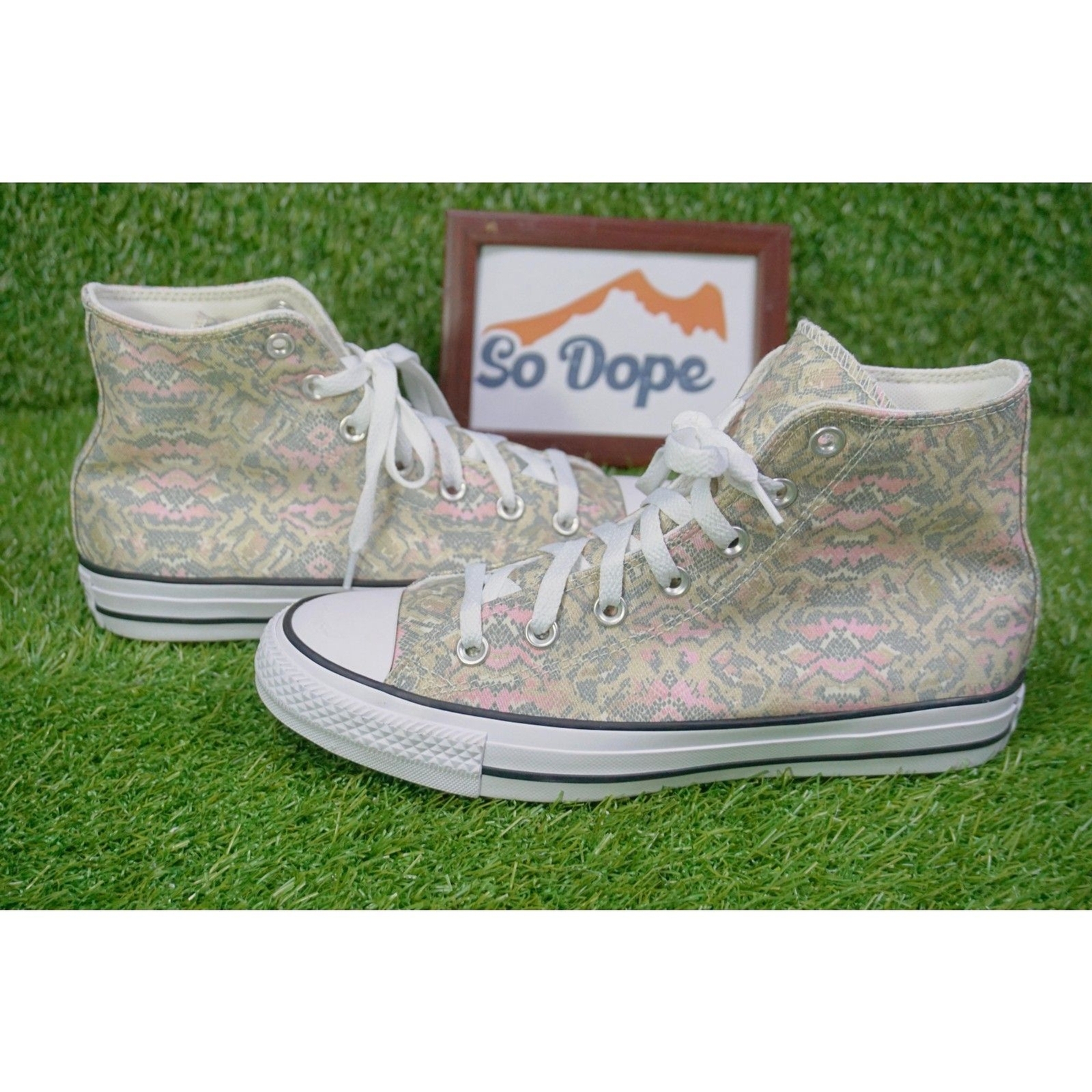 Converse CTAS Hi Pale Putty Pink Tribal Shoes (571162… - Gem