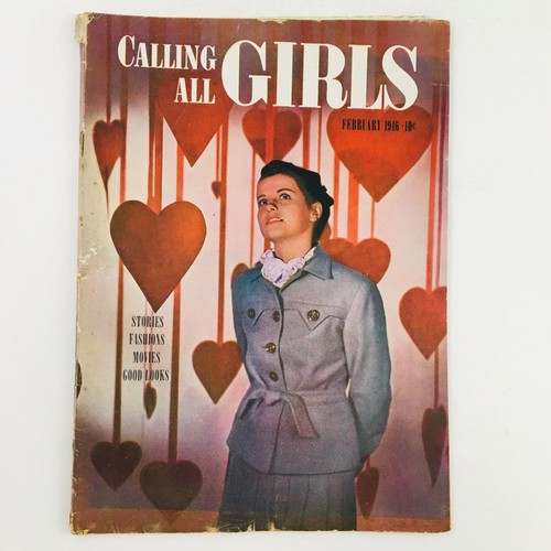 Calling All Girls Magazine February 1946 Your Career in Fashion Design ...