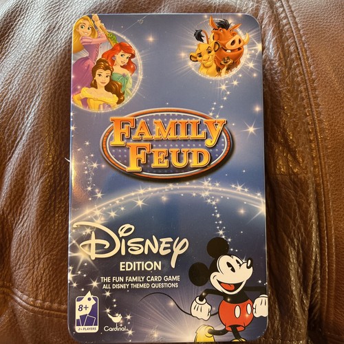Family Feud Game Disney Edition in Tin Container 2+Players Age 8+ | eBay