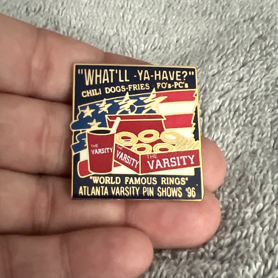 Atlanta 1996 Summer Olympic Pin ~ The Varsity World Famous Rings What ...