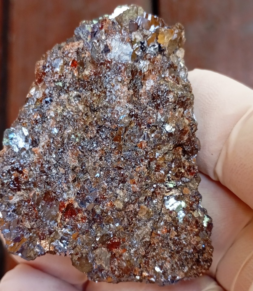 Galena and pyrope garnet - Swartberg mine Aggeneys South Africa | eBay