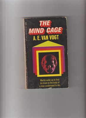 The Mind Cage by A.E. Van Vogt, 1970 1st Print Belmont PB | eBay