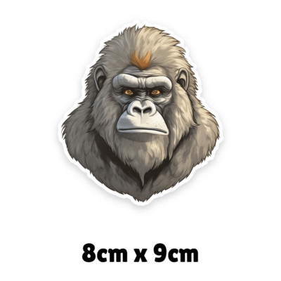 Gorillas Gorilla Monkey Animal Car Motorcycle Truck Laptop Fridge ...