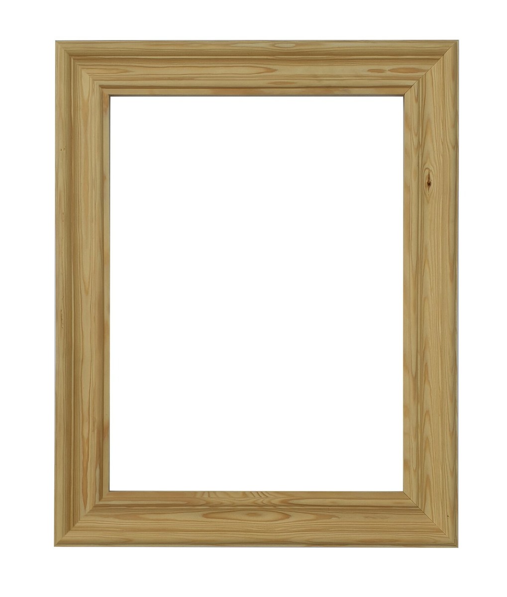Wood Frame Background Tailored Frames Ogee Natural Solid Wood Picture