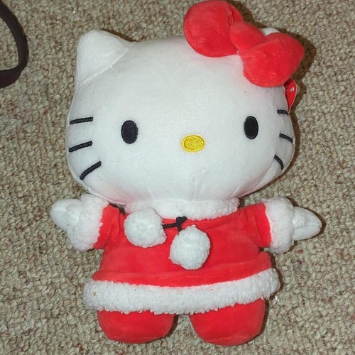 Hello Kitty 2022 Holiday Christmas Santa Claus 8" Plush Sanrio | eBay