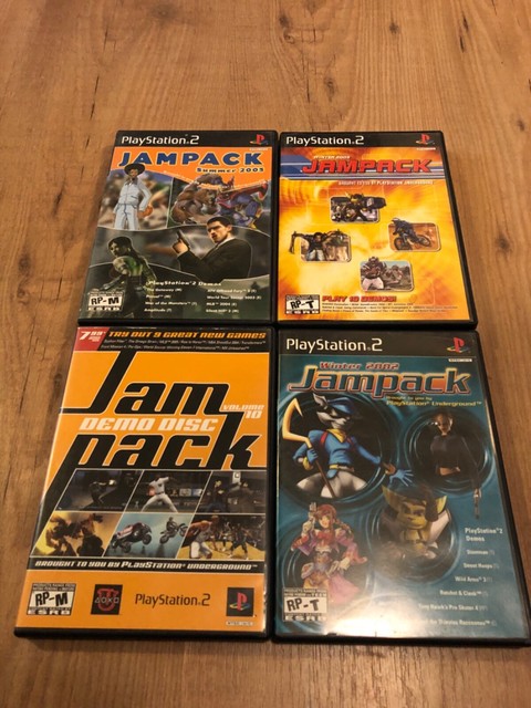 Jam Pack Volume 10 Winter 2002 Summer 2003 Winter Lot Set Playstation 2 ...