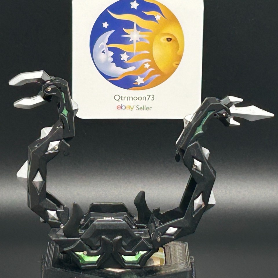 BAKUGAN Krakix & Vicer Black Darkus 650g GUNDALIAN INVADERS ~COMBAT SET ...