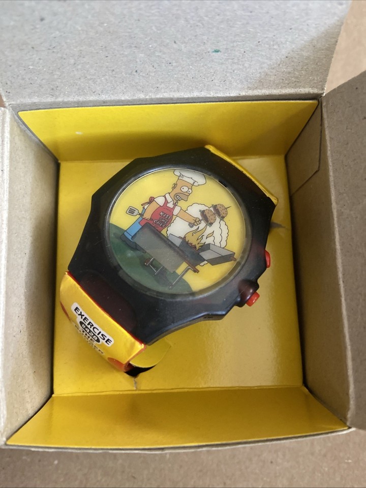 Four Vintage Burger King The Simpsons Talking Watches 2 are the same ...