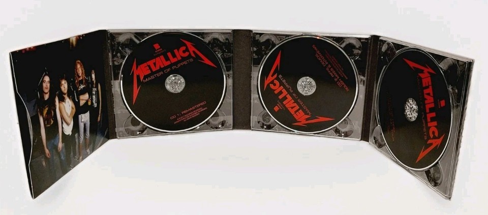 METALLICA MASTER OF PUPPETS (REMASTERED EXPANDED EDITION) CD 2017 ~3 ...