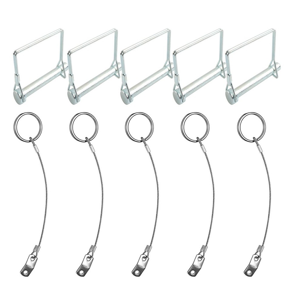 Shaft Lock Pin Trailer Tow Coupler Safety Snap Locking Pin With Anti ...